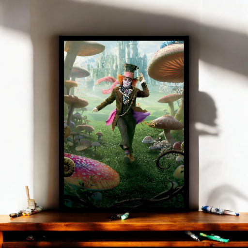 Quadro Decorativo “Alice no País das Maravilhas” – Bovary store